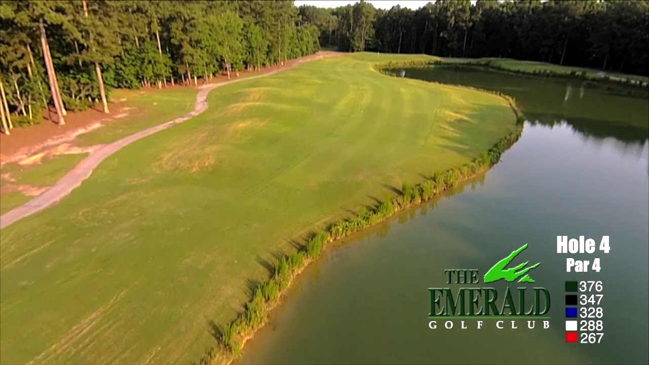 THE EMERALD GOLF CLUB HOLE #4 - YouTube