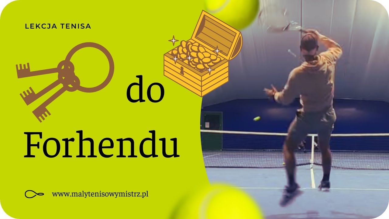 17. Lekcja tenisa - 🗝 do forhendu - Forhend trening - „llave de la ...