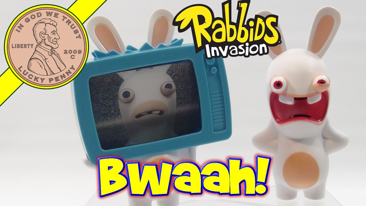 Rabbids McDonald's 2015 Happy Meal Kids Toy Set - YouTube
