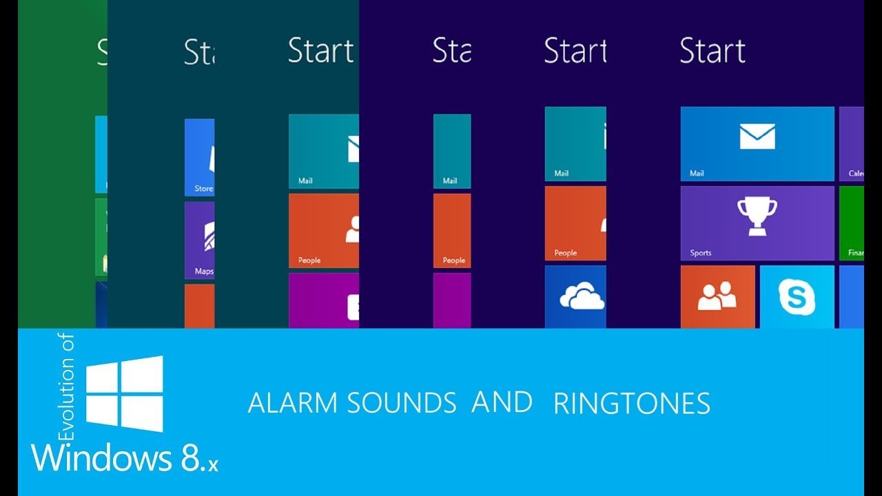 Evolution of Windows 8.x Alarm Sounds and Ringtones - YouTube