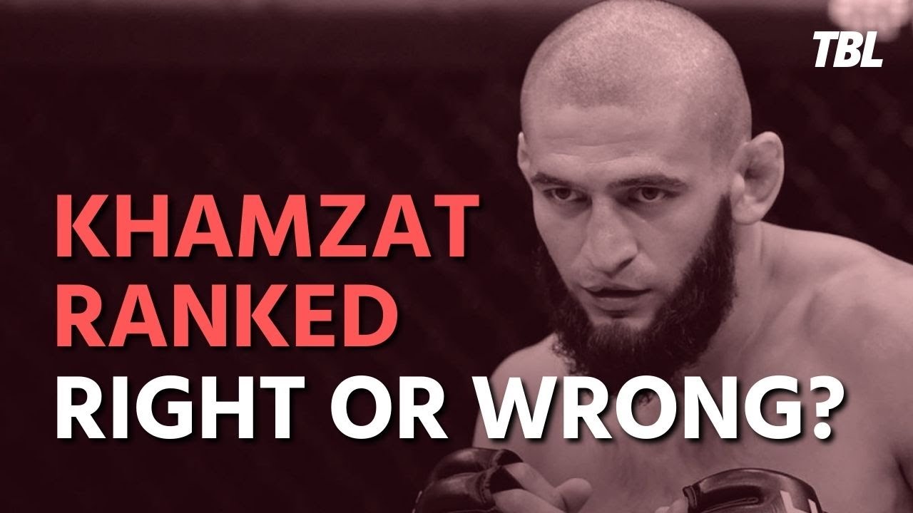 Khamzat Chimaev now ranked after just one UFC welterweight fight - YouTube