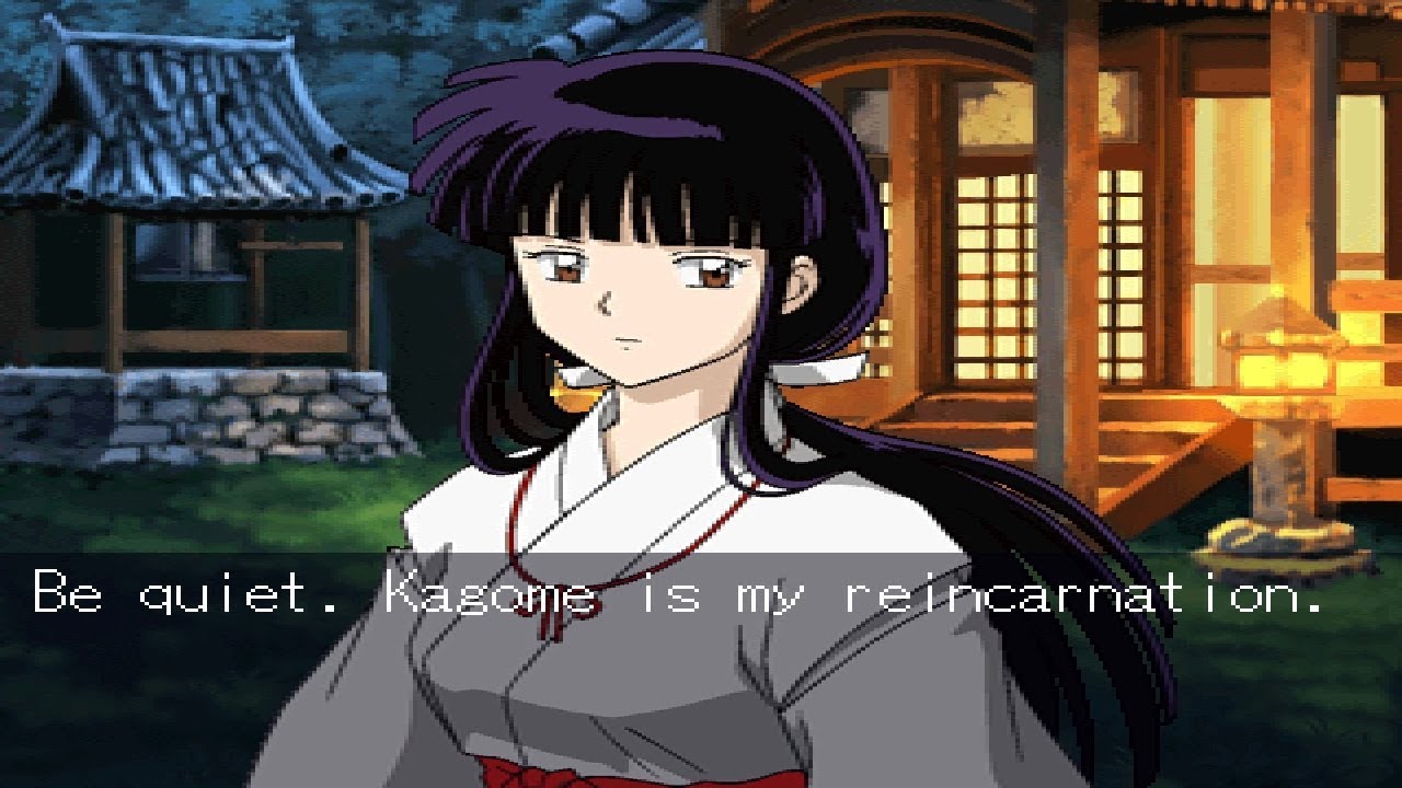 Inuyasha: A Feudal Fairy Tale [PS1] - play as Kikyo - YouTube