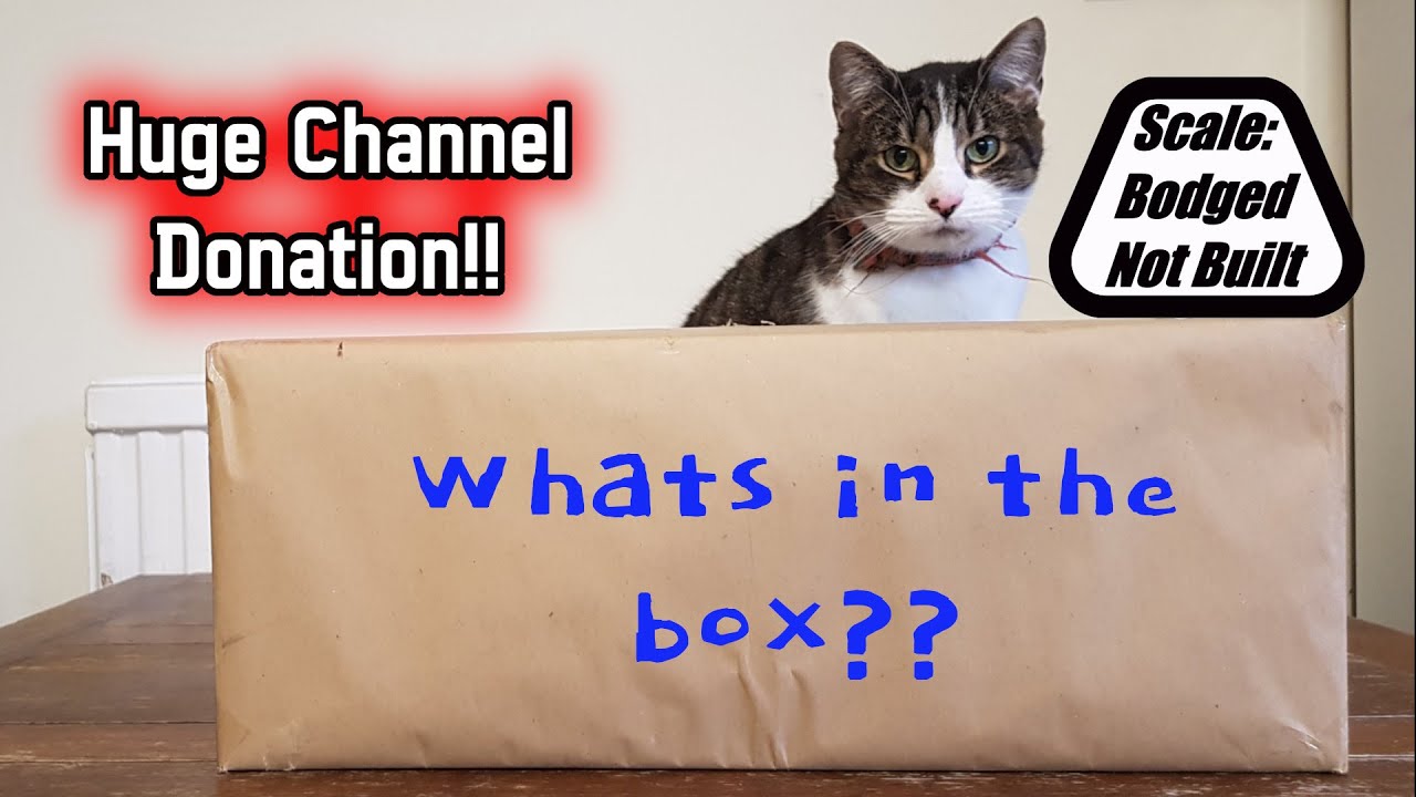 Huge Channel donation from @cw-01creations46 Whats in the box? - YouTube