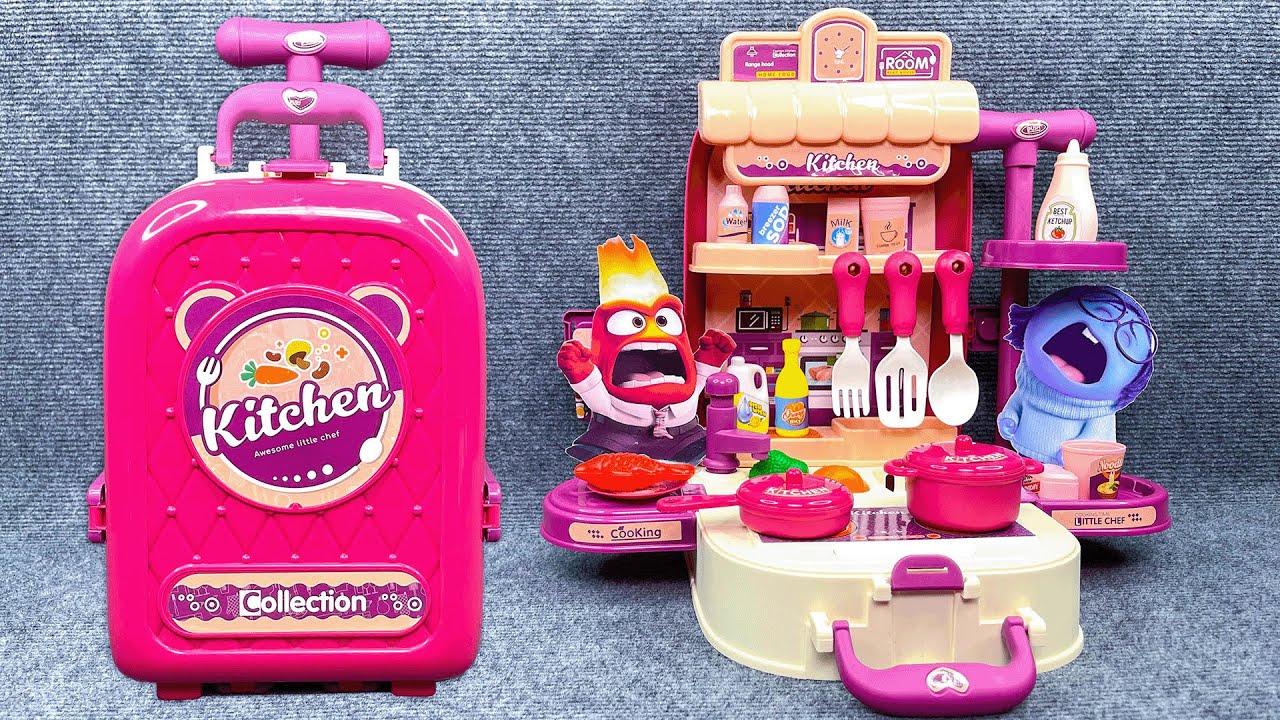10 Minutes Satisfying with Unboxing Smart Kitchen Suitcase Set ASMR ...