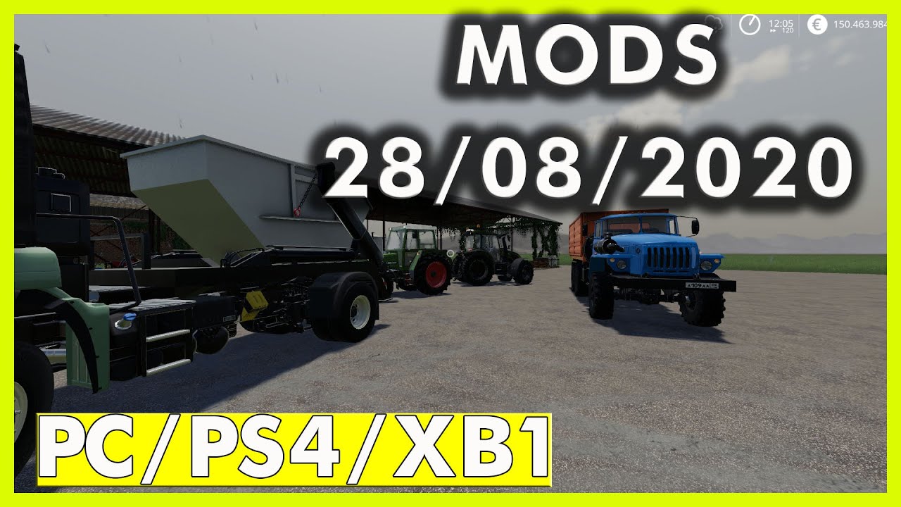 🎮💻👉 MODS para FARMING SIMULATOR 19 | PC/PS4/XB1 | 28/08/2020 💻🎮👈 - YouTube