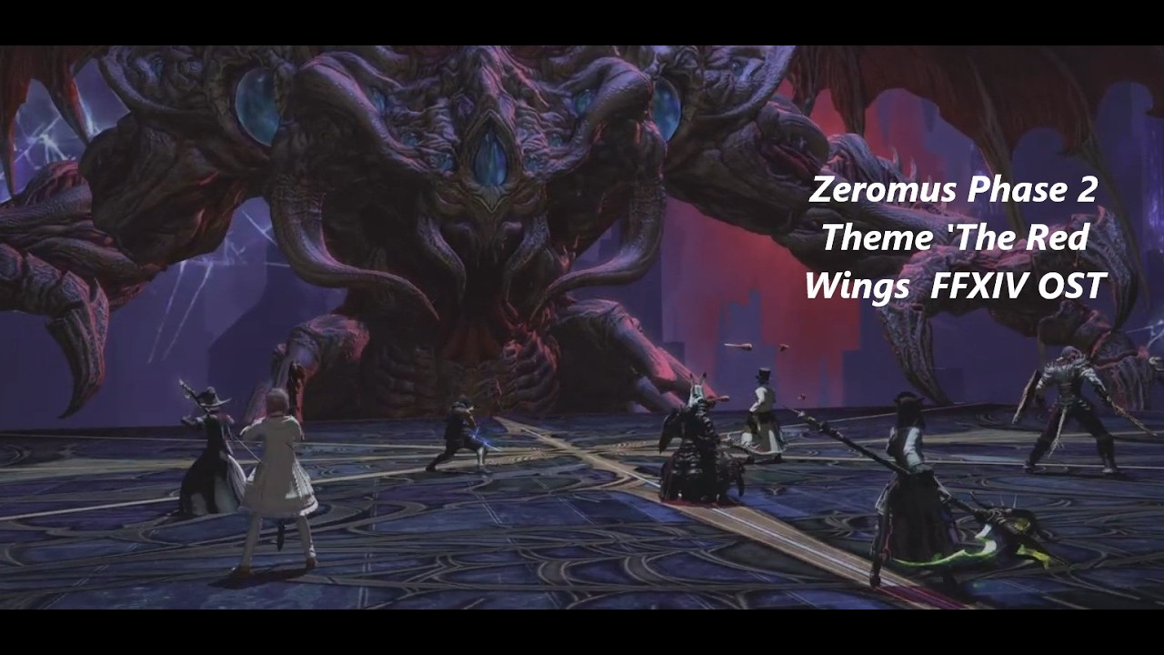 Zeromus Phase 2 Theme 'The Red Wings (Endwalker)' - FFXIV OST BGM - YouTube