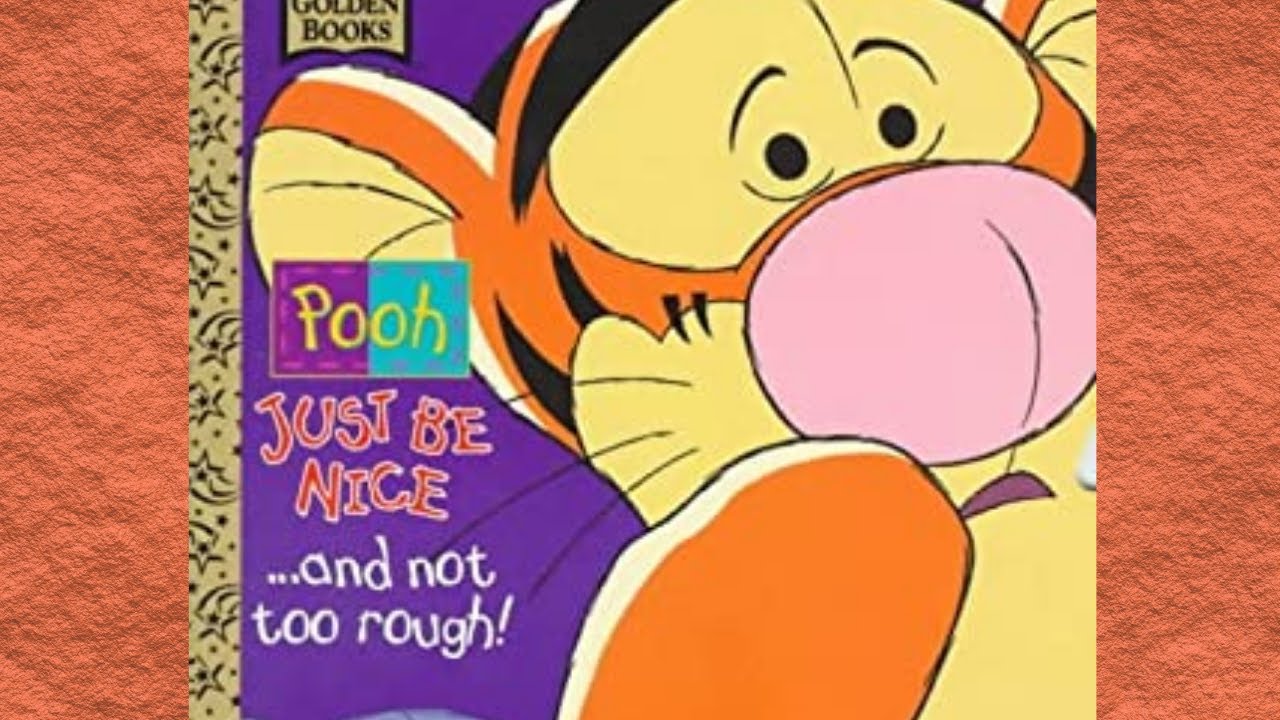 Pooh just be nice...and not too rough - YouTube