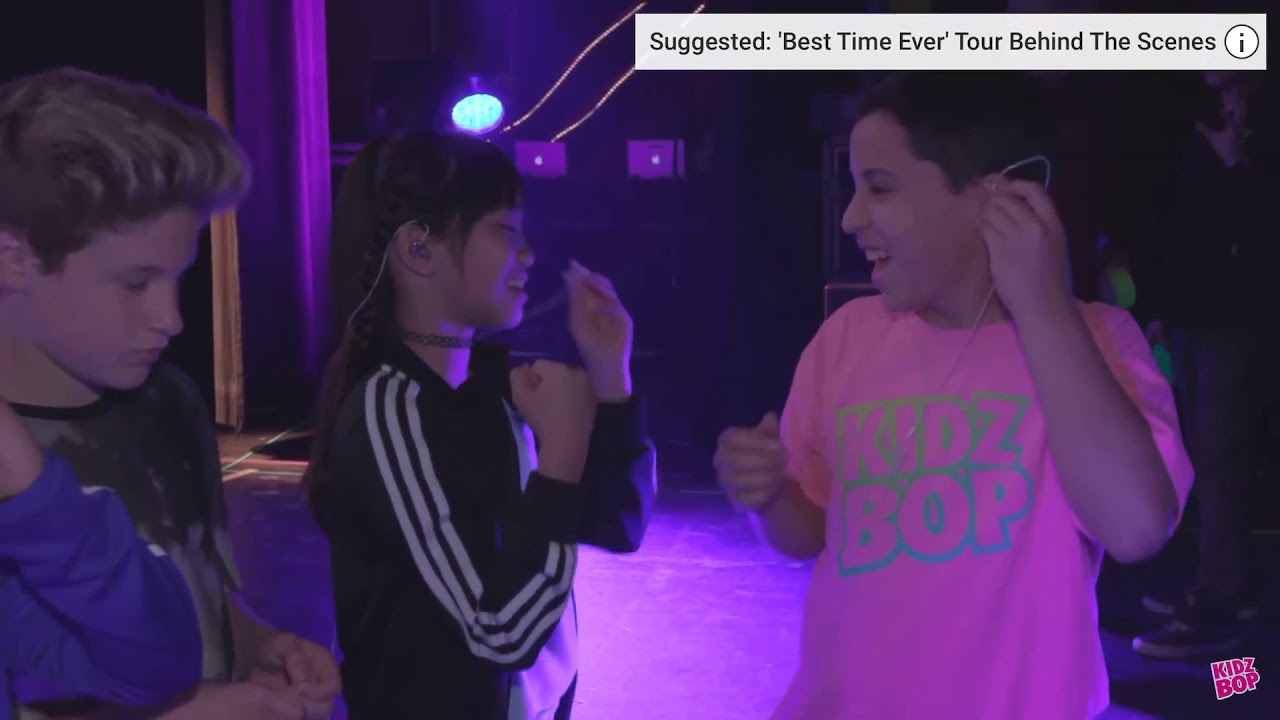 Best time ever tour behind the scenes - YouTube
