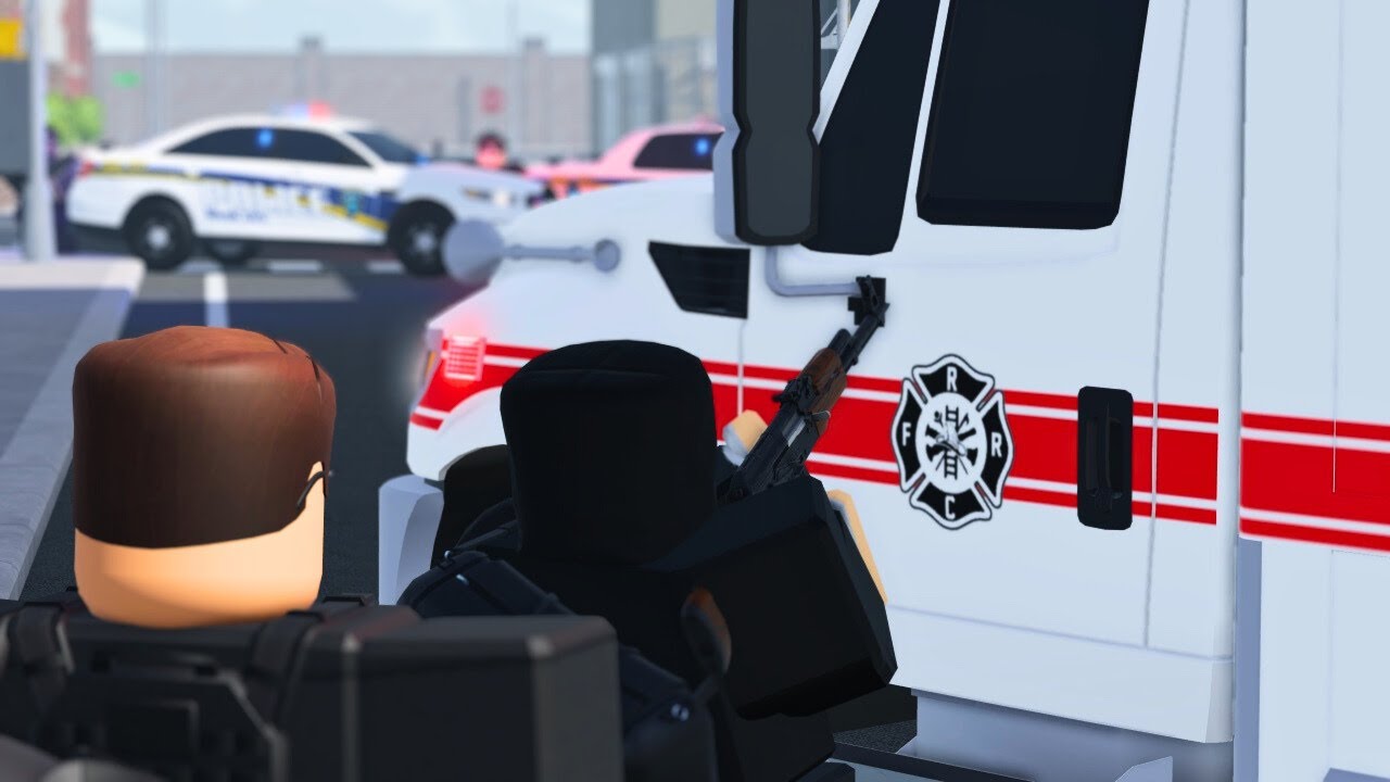 Criminals HIJACK AMBULANCE After Bank Robbery! (emergency response ...