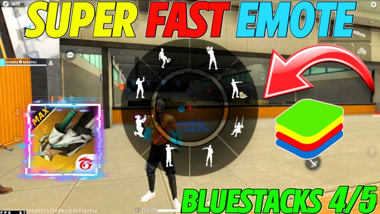 BlueStacks 5/4 Ultra Fast Emote In Game | How To Do Fast Emote In Pc ...