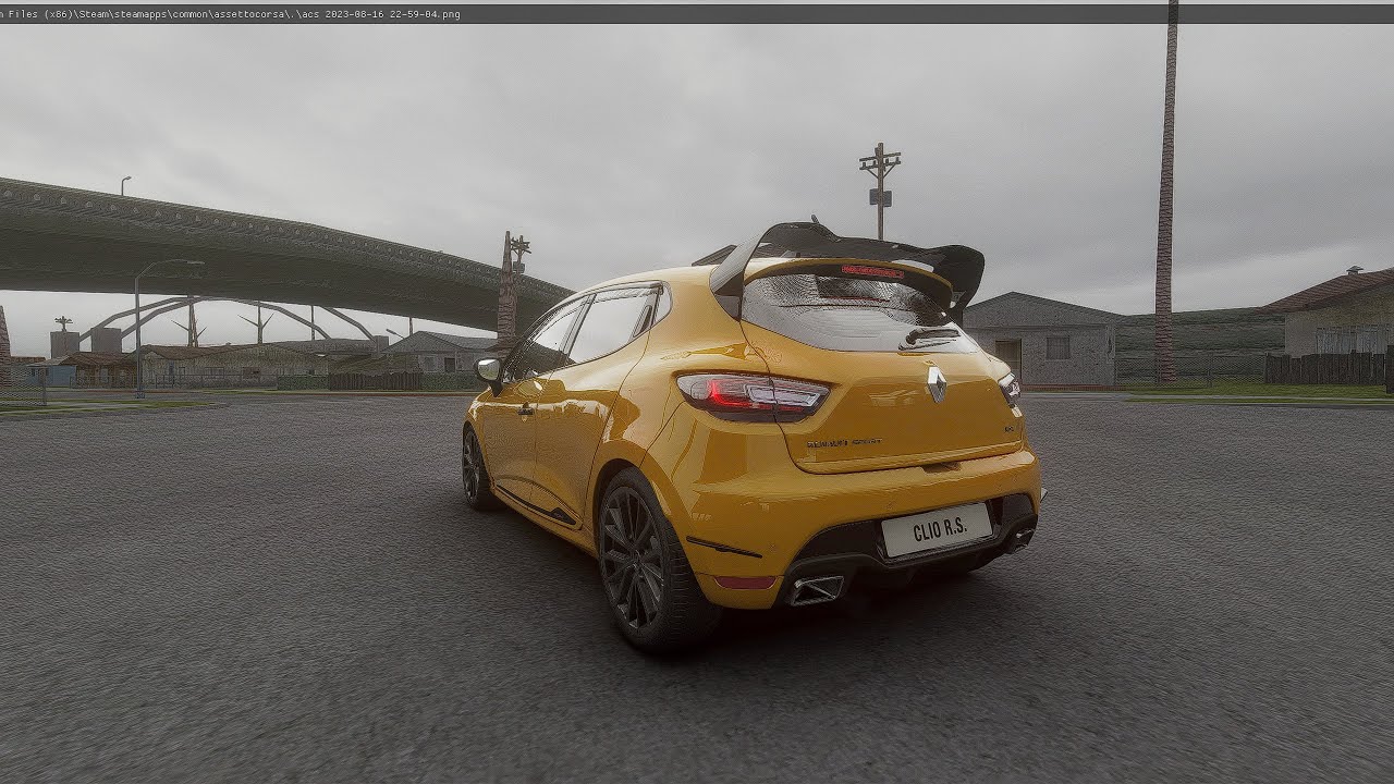 CLIO 4 RS - Assetto Corsa MOD - YouTube
