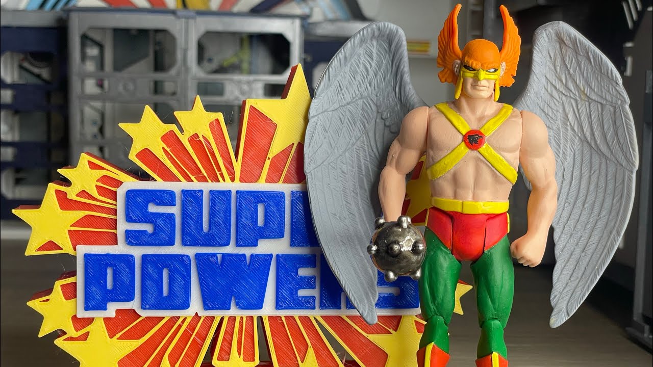 Review #16: RB Customs Super Powers Hawkman Action Figure - YouTube