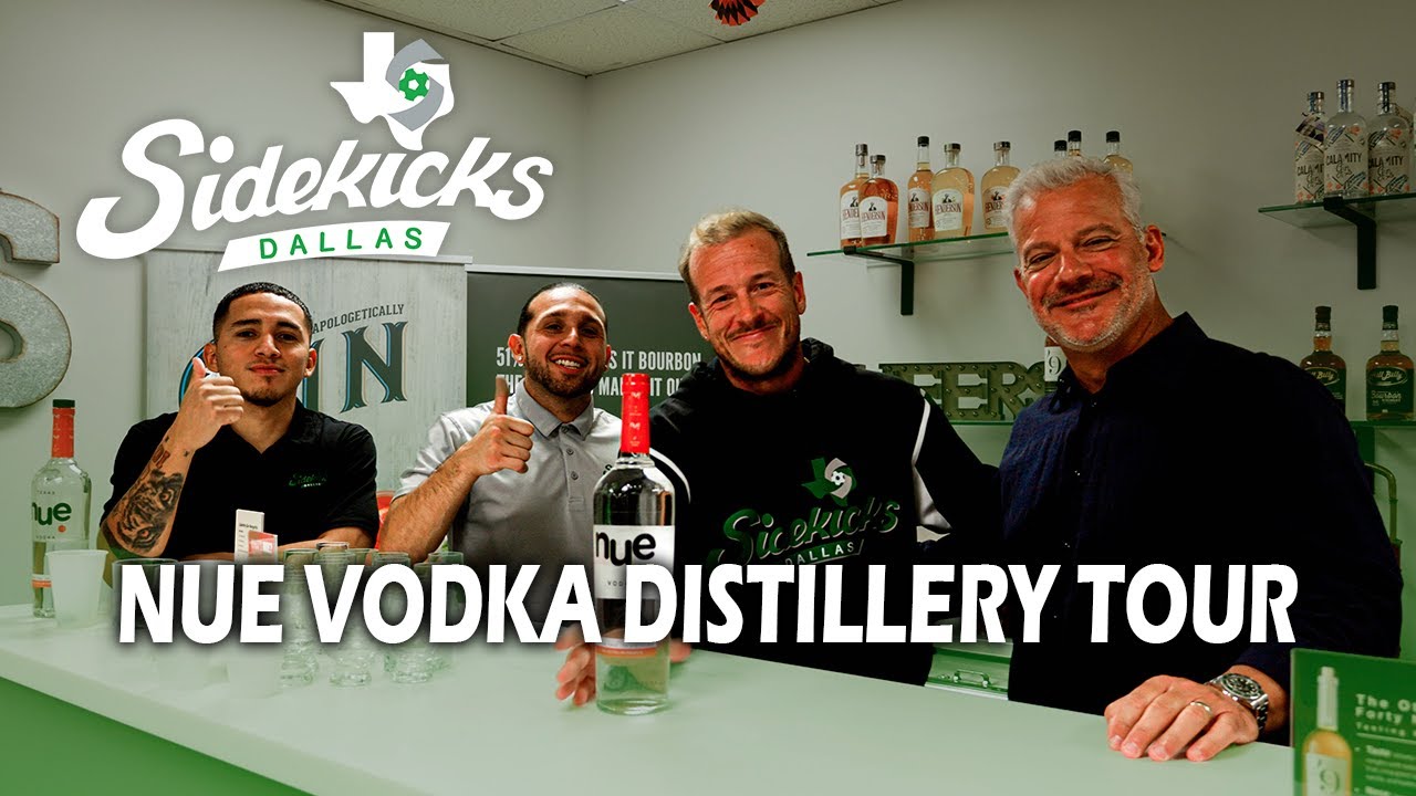 Dallas Sidekicks Vlog | How Nue Vodka is made | Southwest Spirits ...