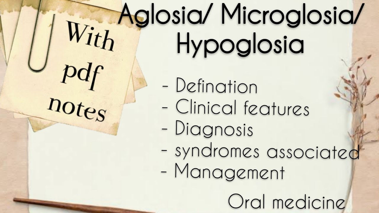 Aglosia | Microglosia | Hypoglosia | Diseases of tongue - YouTube
