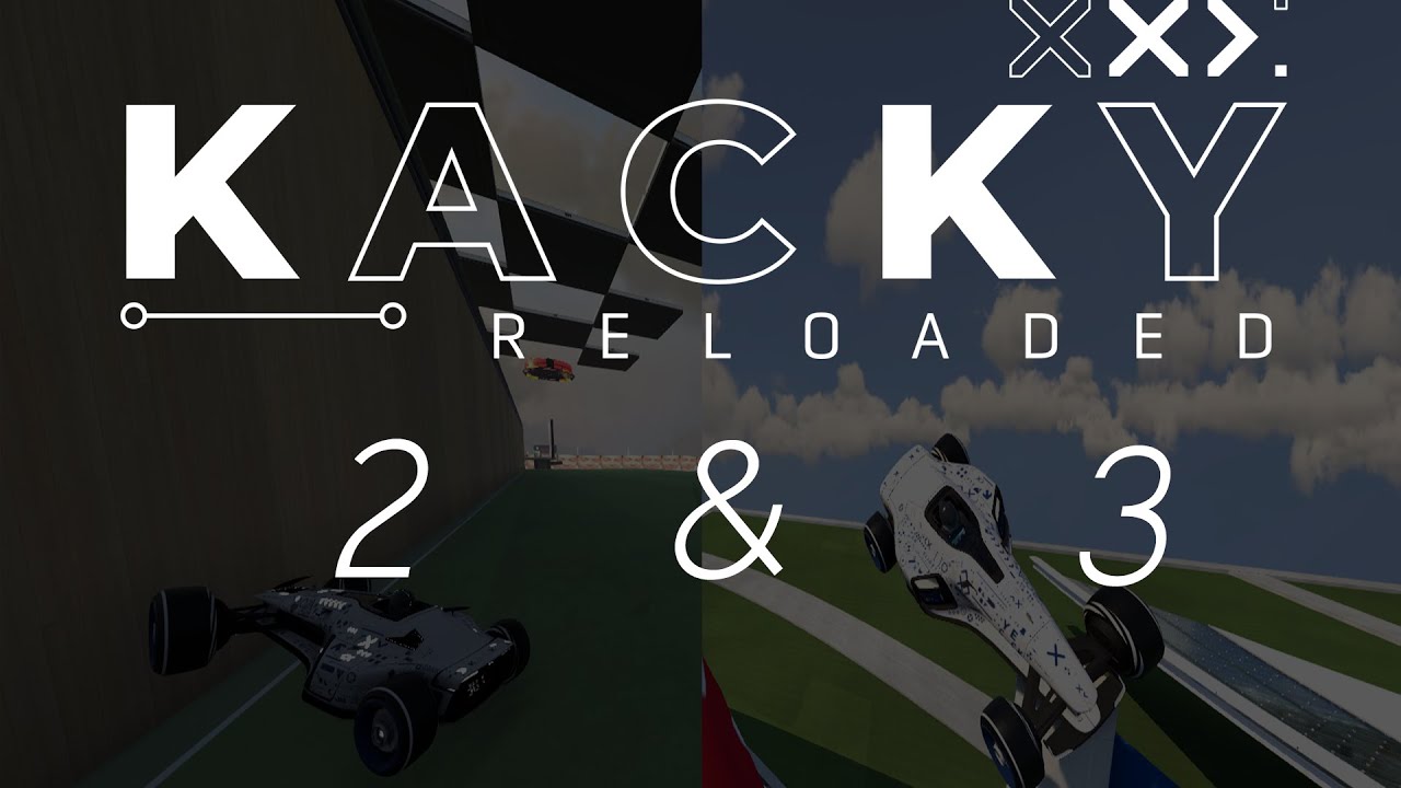 Kacky Reloaded 2 & 3 all finishes | Trackmania - YouTube
