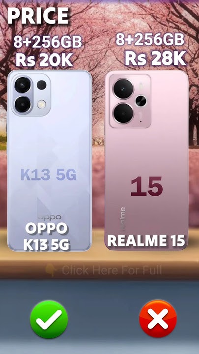 OPPO K13 5G V's Realme 15 #oppok135g #realme15 - YouTube