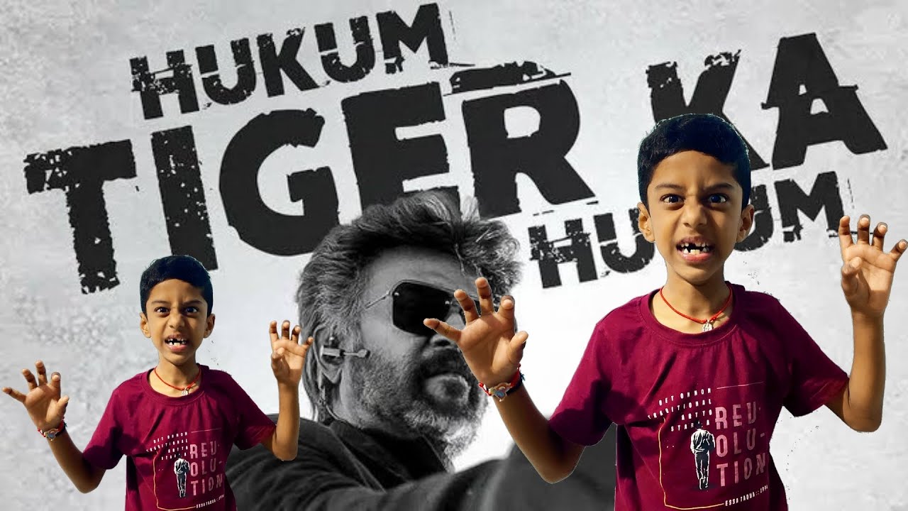 Hukum Song Cover - JAILER | Tiger Ka Hukum | Super Star Rajinikanth ...