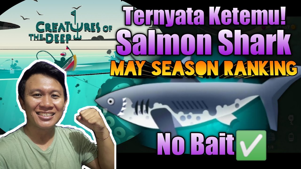 Salmon Shark Creatures of the Deep: Fishing No Bait Catching Salmon ...