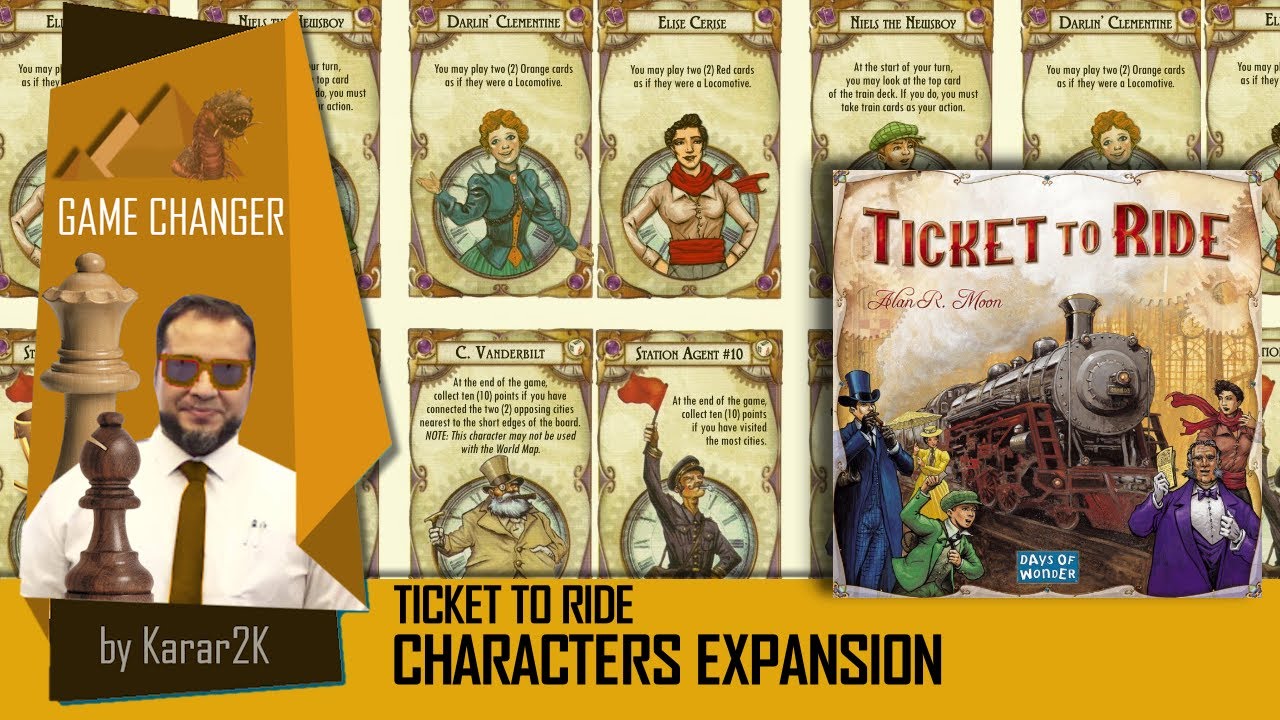 Ticket to Ride: Characters - Game Changer - YouTube