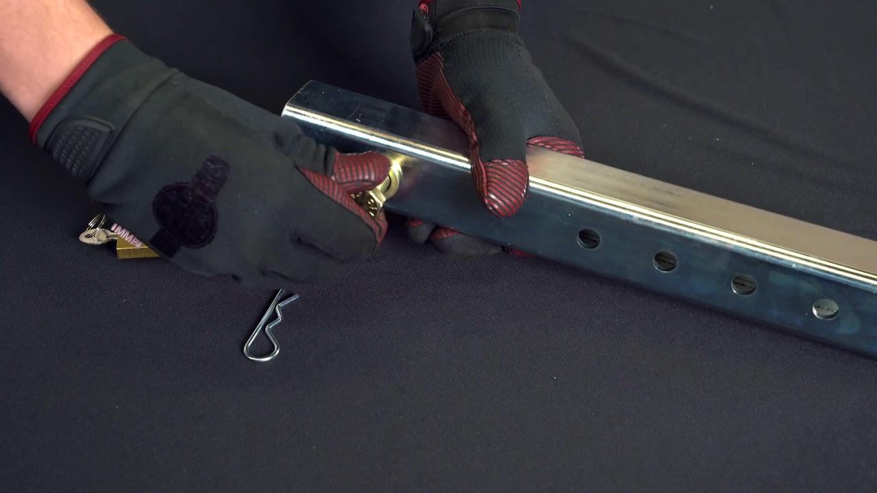 Anti Rattle Hitch Pin - YouTube