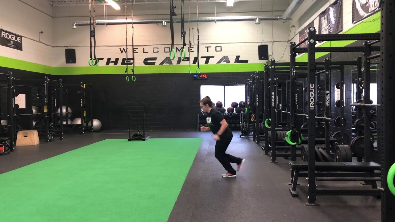 Multi-Directional Single Leg Hops - YouTube