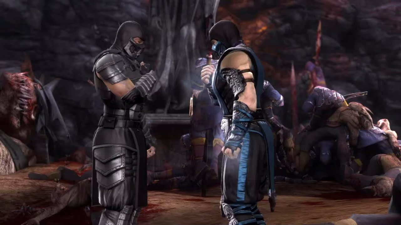 MK9 - Chapter 7 - Smoke Gameplay W/ fights - YouTube