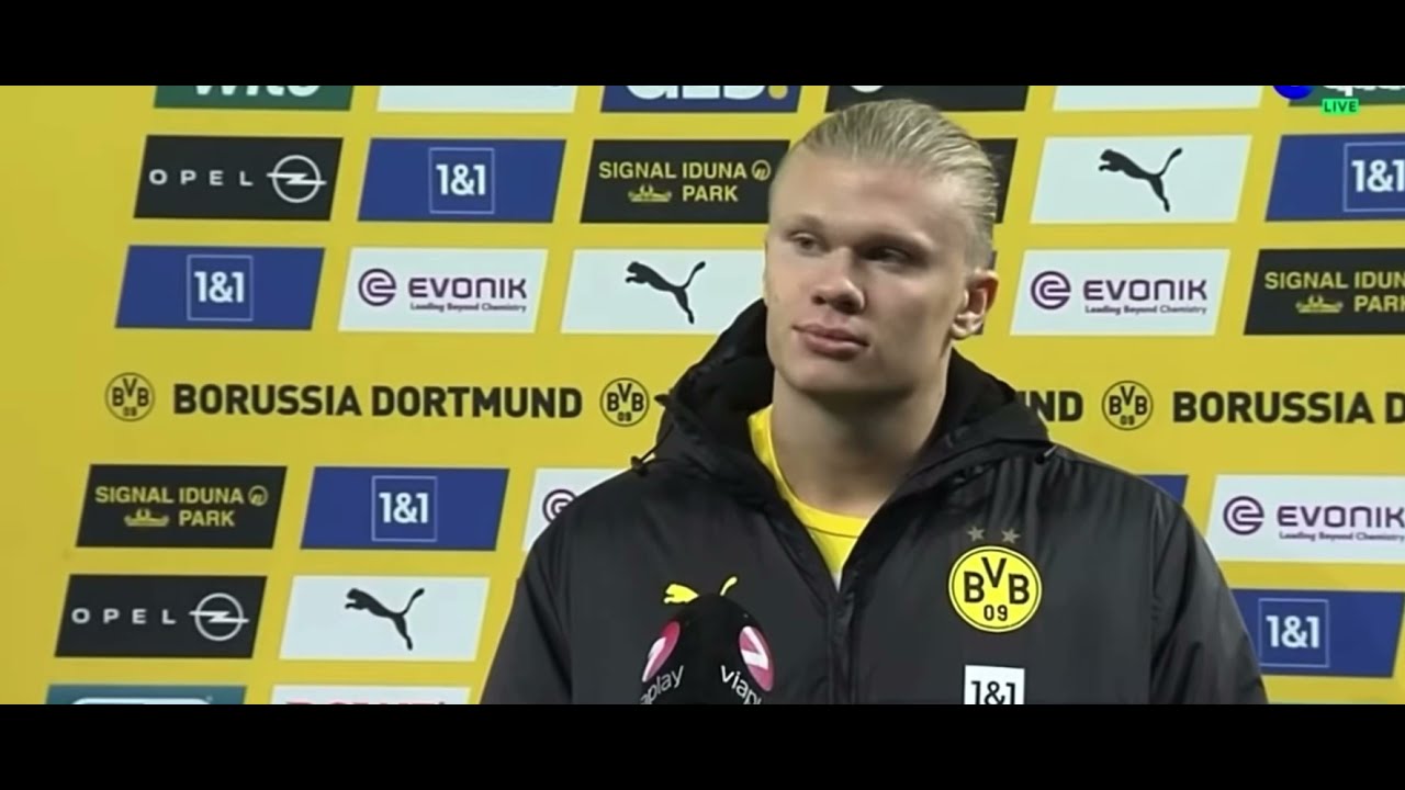 Haaland Interview BVB 2:3 Bayern | Haaland ANGRY | Haaland rastet aus ...