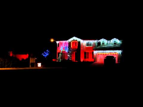 Oh Santa Light Show 2015 Mariah Carey - YouTube