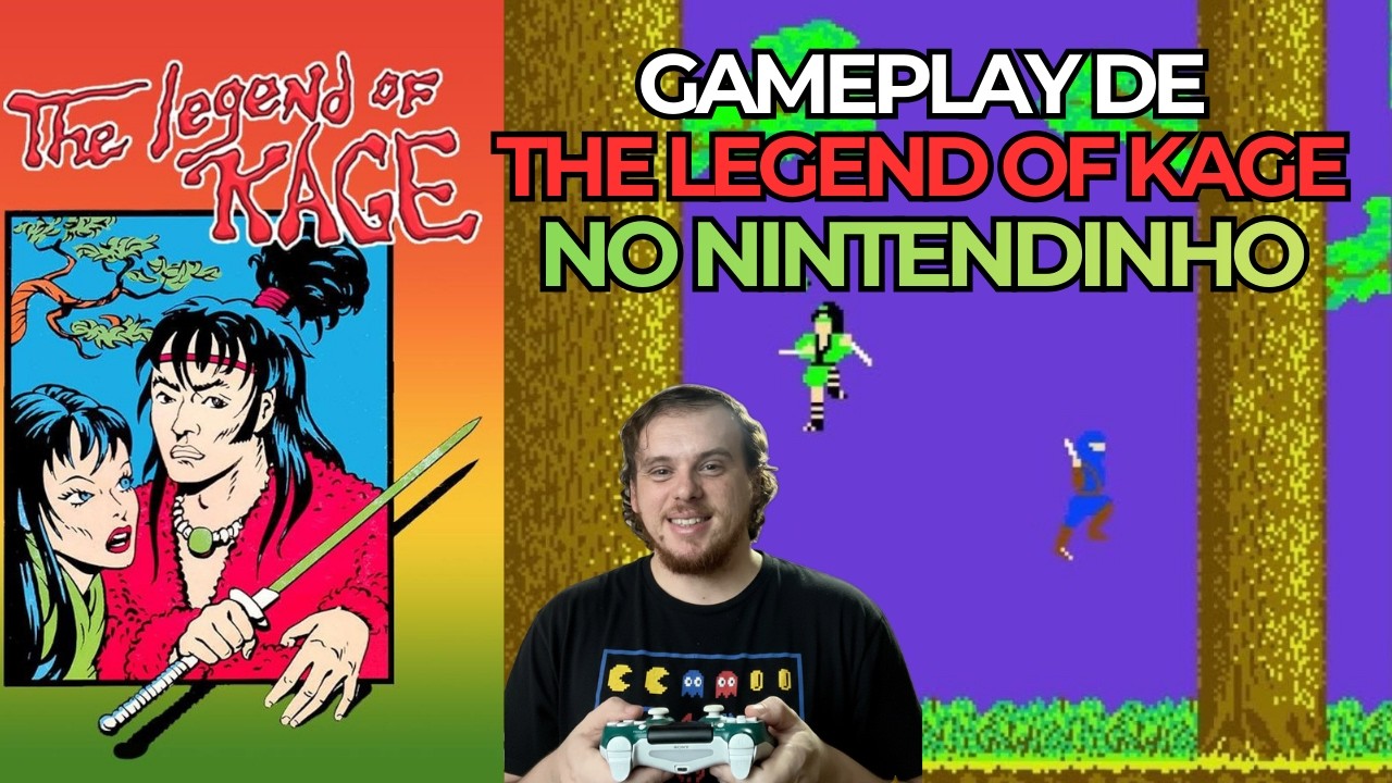 The Legend of Kage - Gameplay clássica no NES - YouTube