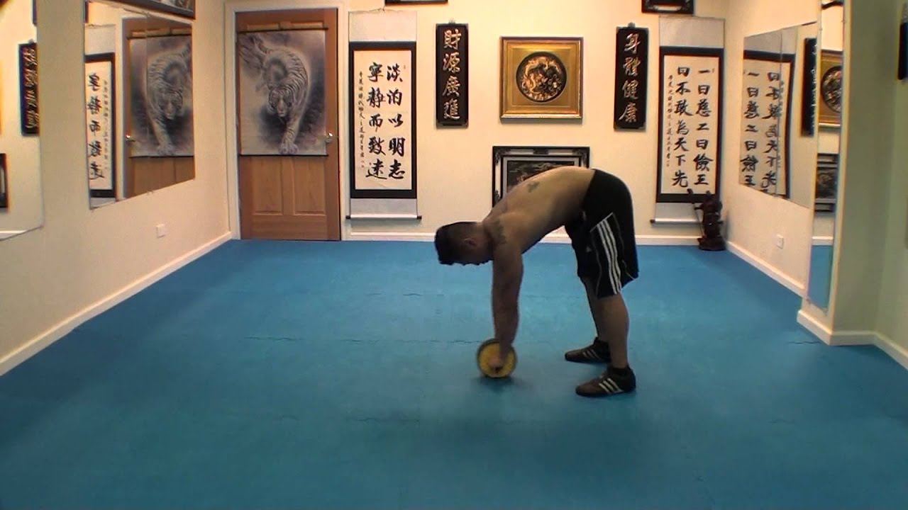FMK Standing Ab Roller - Ab Training for Zen Martial Arts - 23 Reps - 6 ...