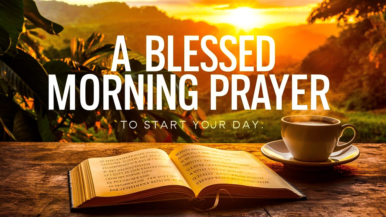 Peaceful Morning Prayer to Open Your Heart to God | Receive Strength ...