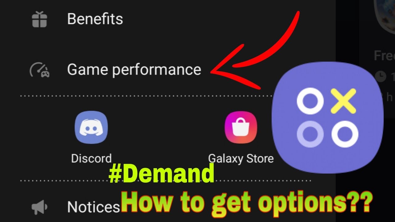 How to get Game Performance options in your Game launcher ? #Demand # ...