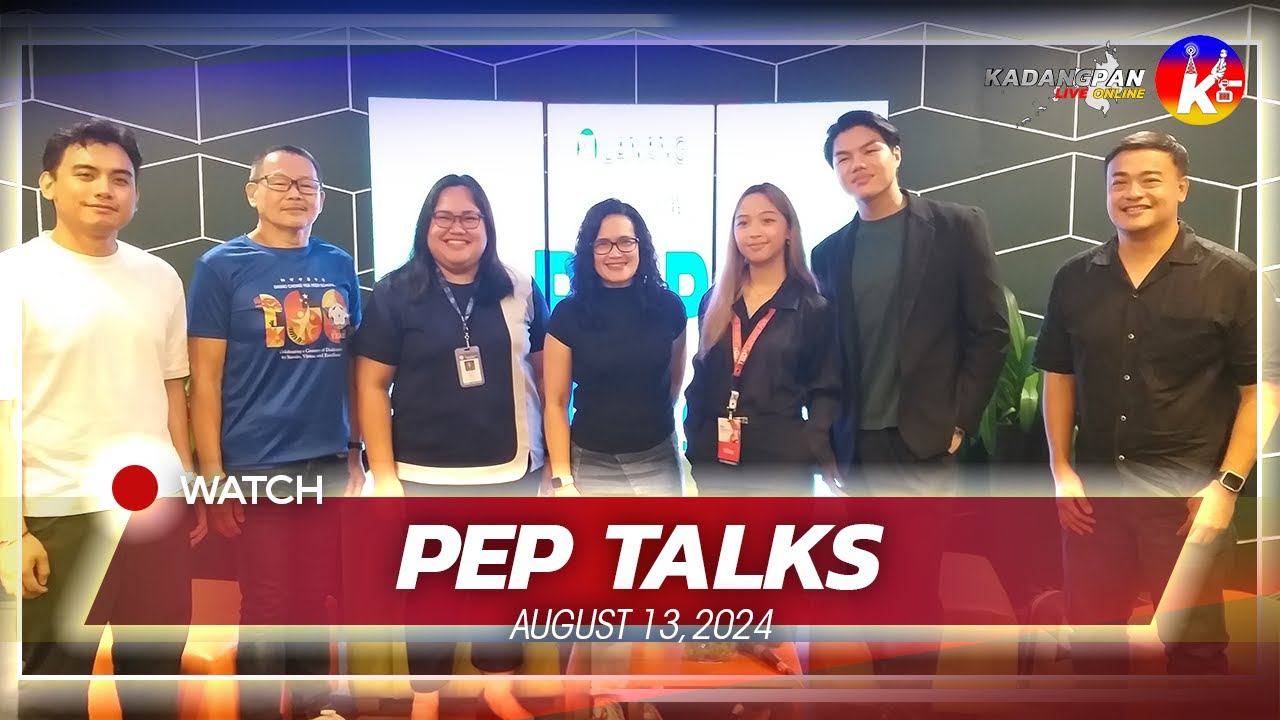WATCH | PEP TALKS | August 13, 2024 - YouTube