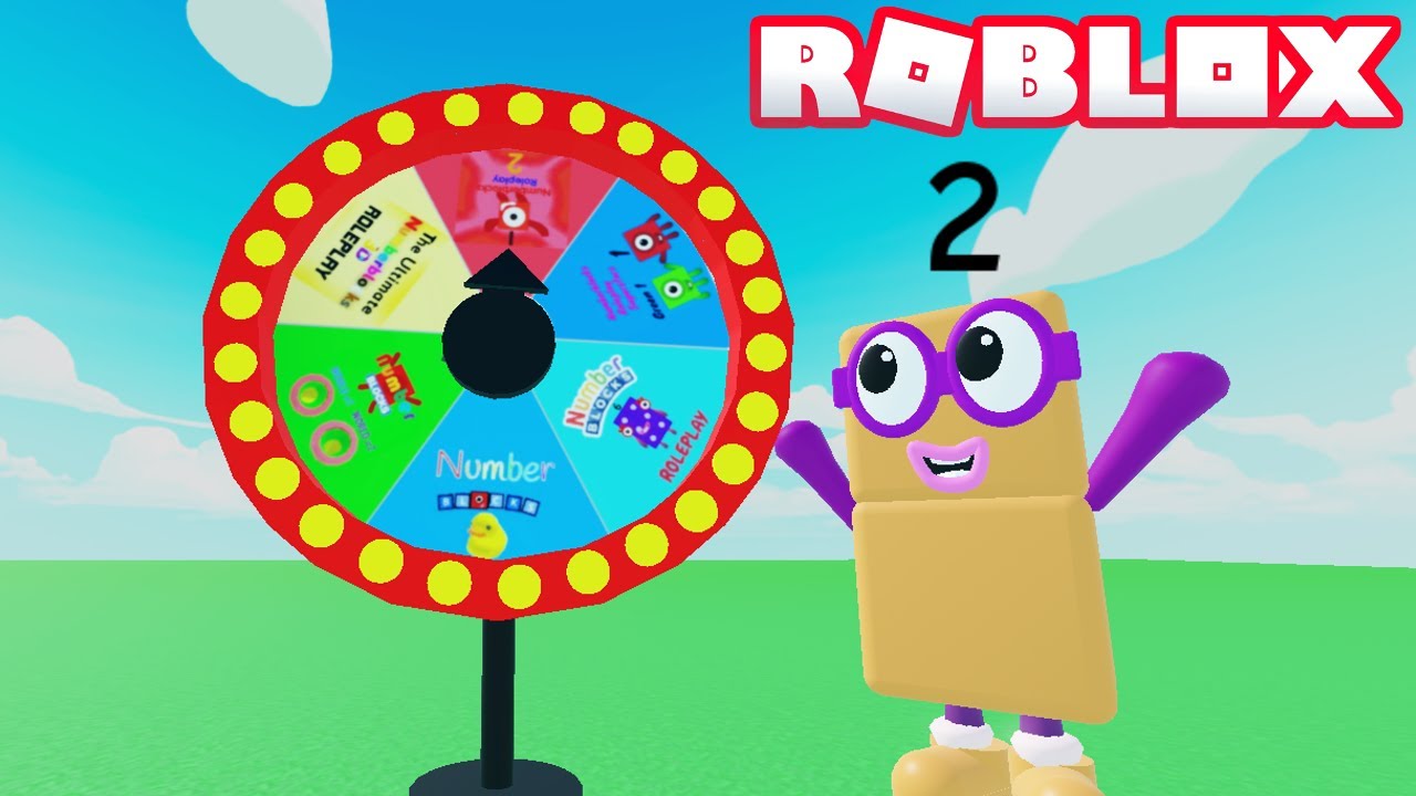 Numberblocks SPIN THE GAME WHEEL - Ep.2 | Roblox - YouTube
