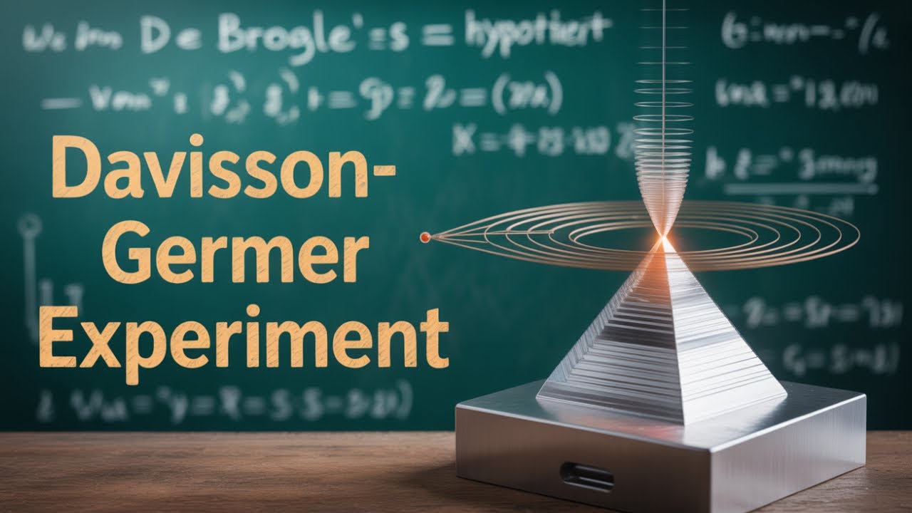 From De Broglie to Diffraction — The Proof of Matter Waves - YouTube