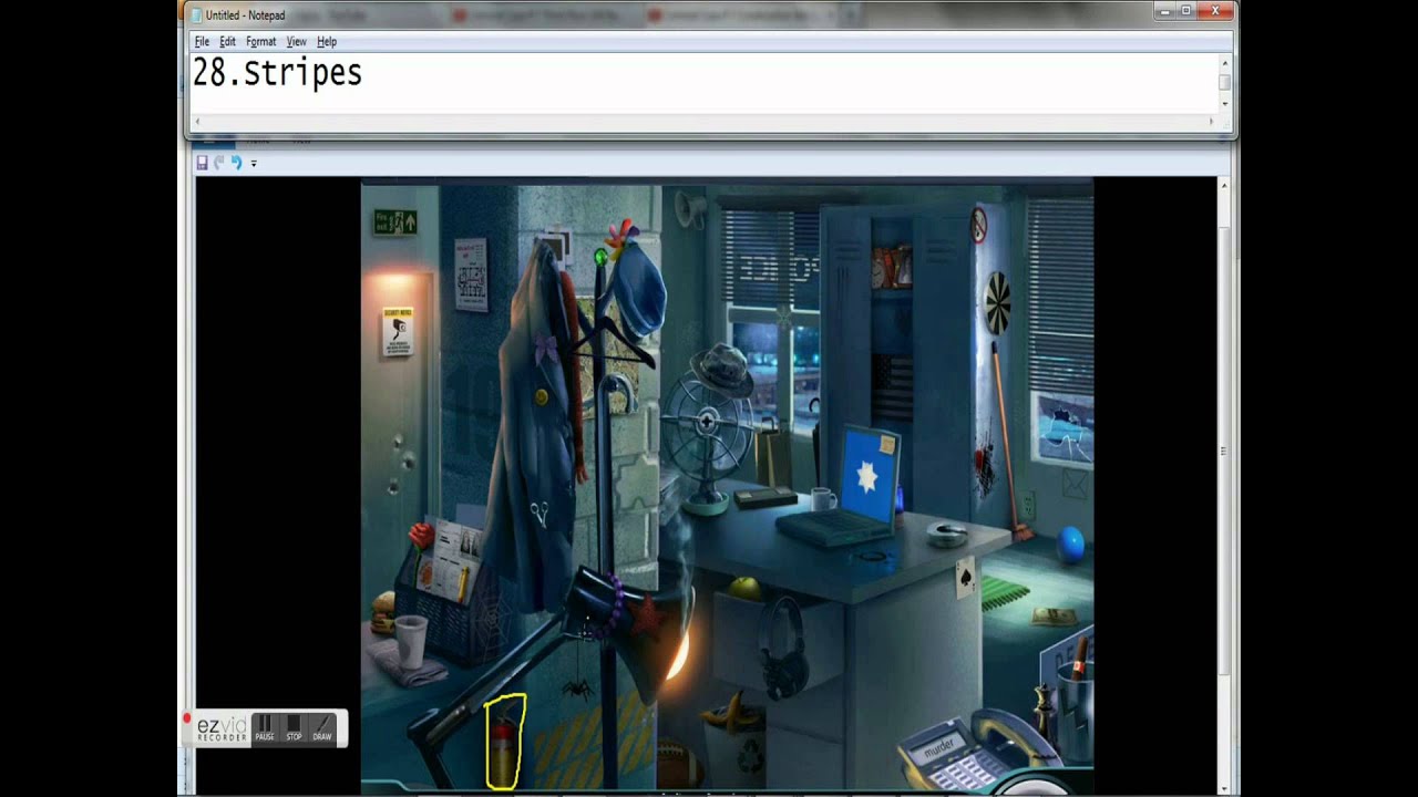 Criminal Case # 7 Ramirez'sDesk (All Items) - YouTube