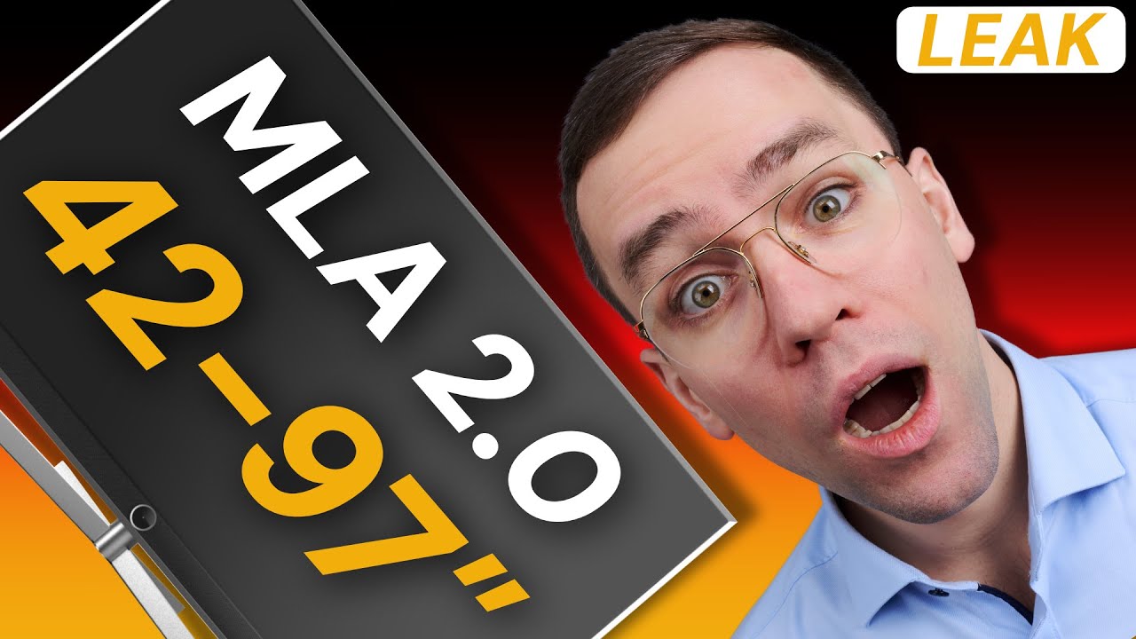 LEAK: Neuer MLA 2.0 OLED 42-97“ mit Tizen OS aus Deutschland??? - YouTube