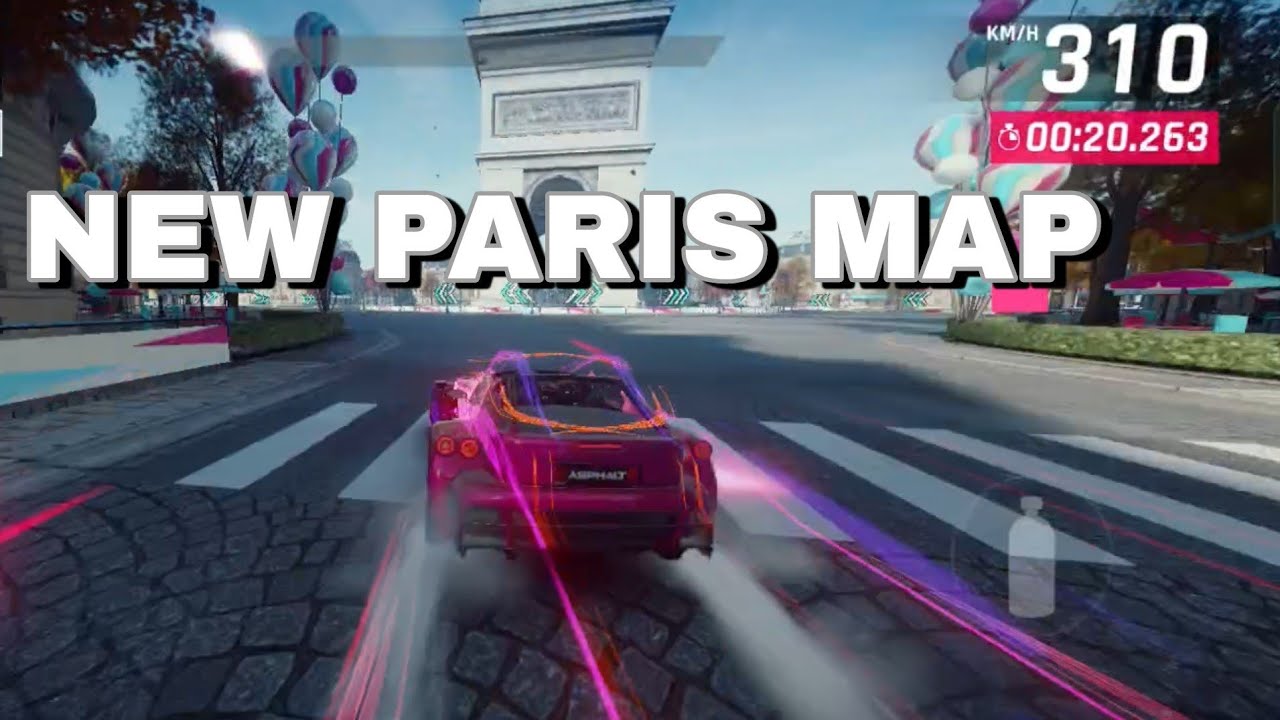Asphalt 9 - New paris map / New Donkervoort D8 GTO individual series ...