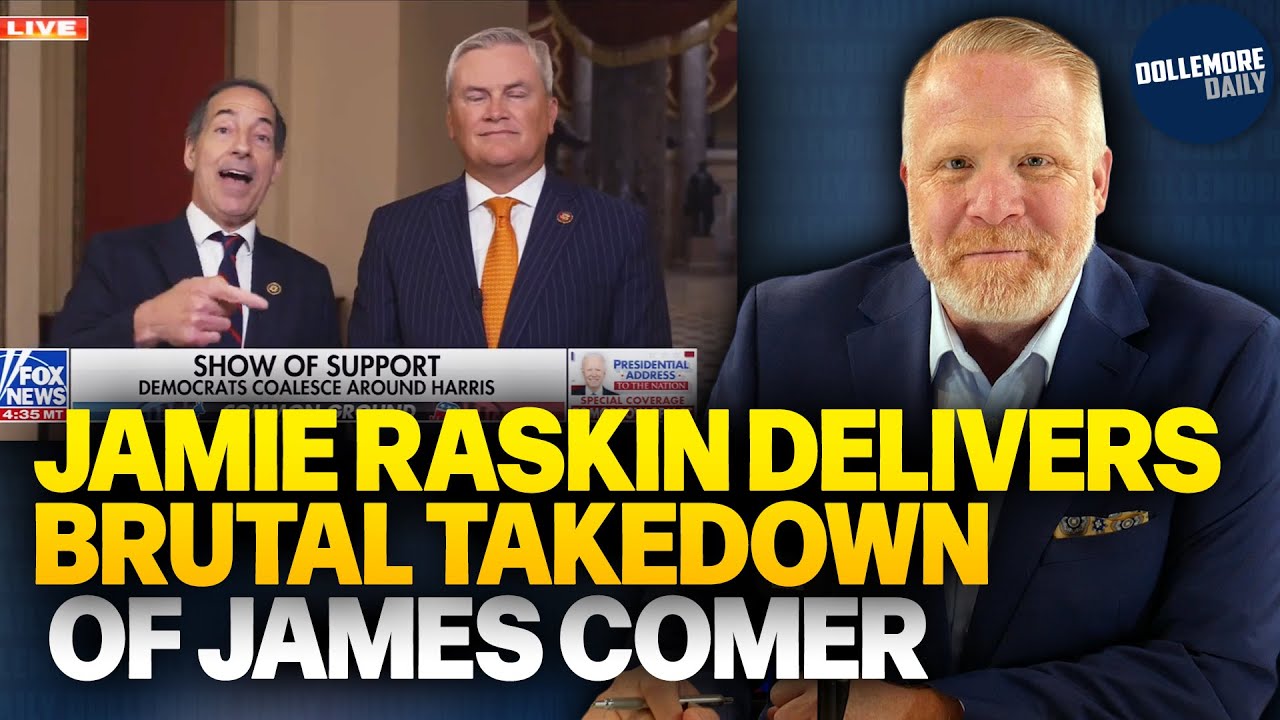 Jamie Raskin SKEWERS James Comer While He's STANDING RIGHT NEXT TO HIM ...