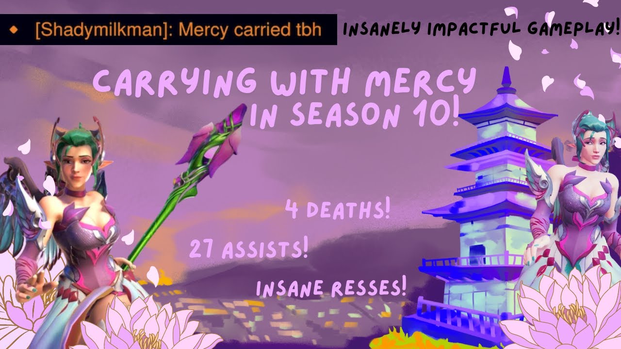 "Mercy Carried tbh!" Insanely Impactful Overwatch 2 Mercy Gameplay ...