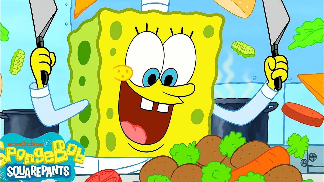 SpongeBob Cooking 🔥🔥🔥 | @SpongeBobOfficial - YouTube