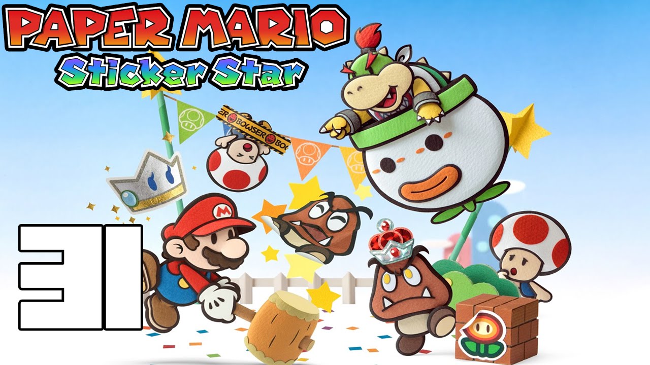 Paper Mario Sticker Star! Capitulo 31! - YouTube