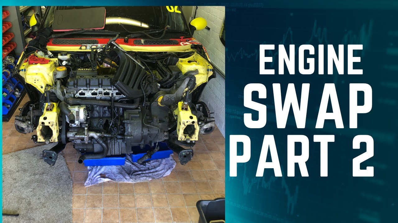 Engine swap part 2 - YouTube