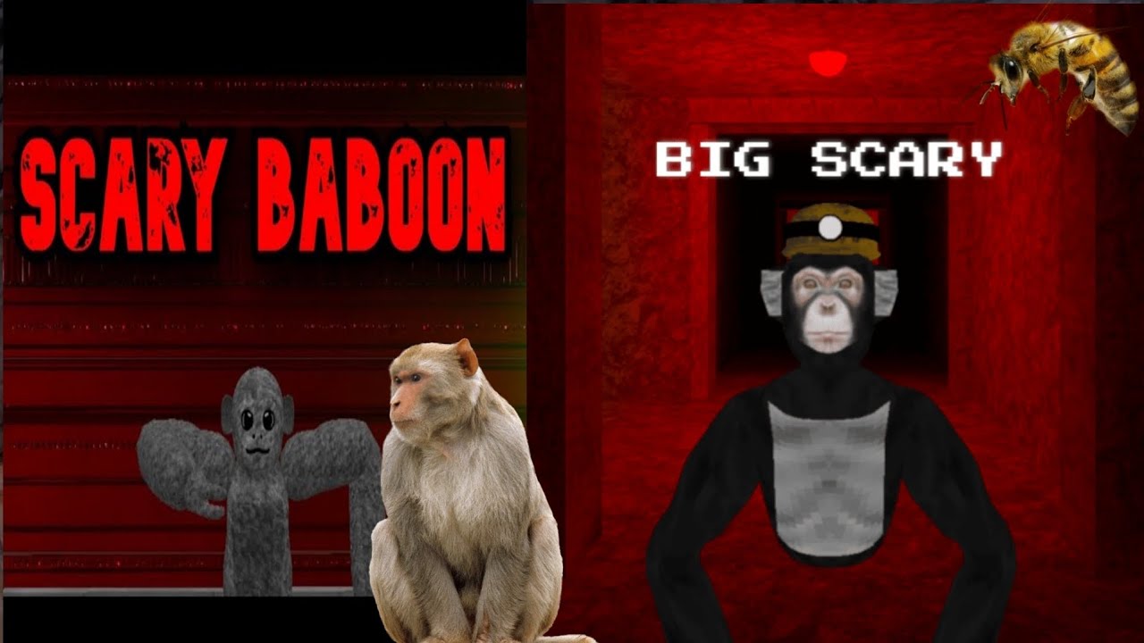 PLAYING SCARY BABOON + BIG SCRAY WITH MICAH - YouTube