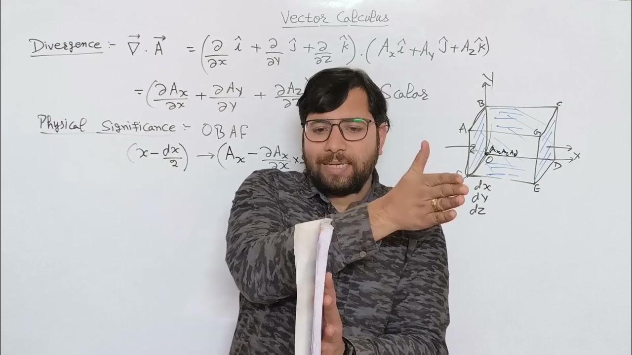 Lecture 02 Introduction to Divergence || Physical Significance and Numericals || Vector Calculus ...