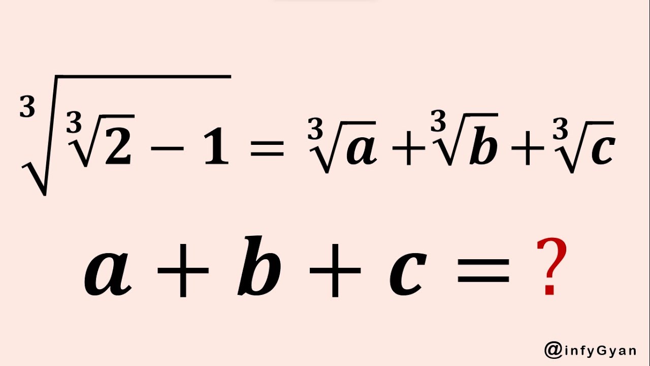 Radical Math Challenge: Problem-Solving Tips and Tricks - YouTube