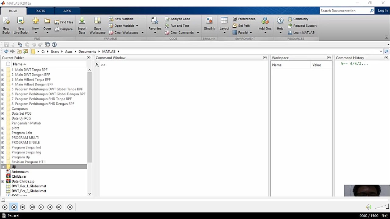 Part 1 Pengenalan Matlab - YouTube