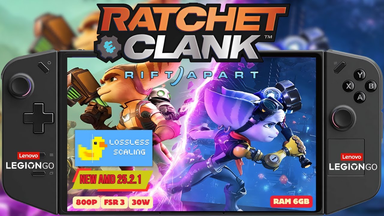 Ratchet & Clank: Rift Apart | Lossless Scaling | Lenovo Legion Go ...