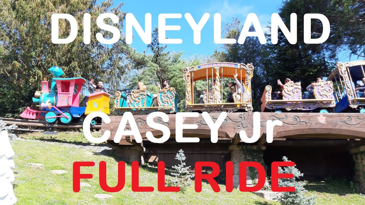 Casey Jr. FULL RIDE EXPERIENCE at Disneyland Paris. Casey Jr Circus ...