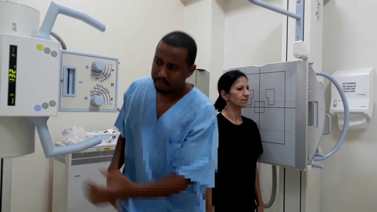 POSICIONAMENTO PERFIL DE COLUNA CERVICAL - PROF. DIEGO CESAR - YouTube